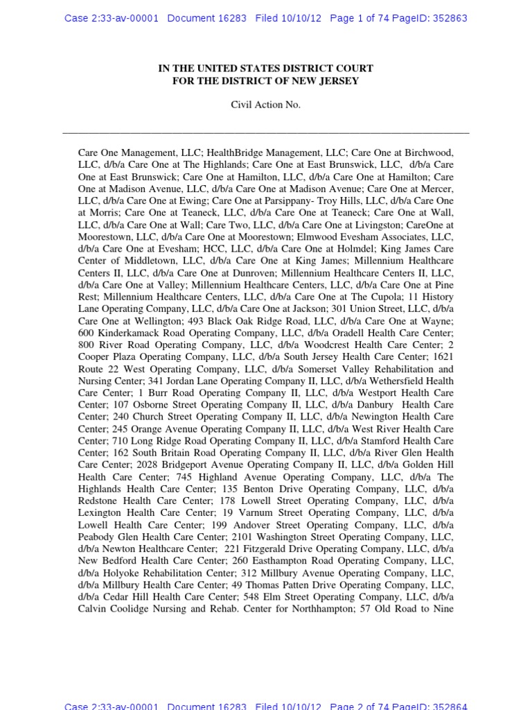 HealthBridge RICO Complaint Against SEIU 1199NE | PDF | Pension ...