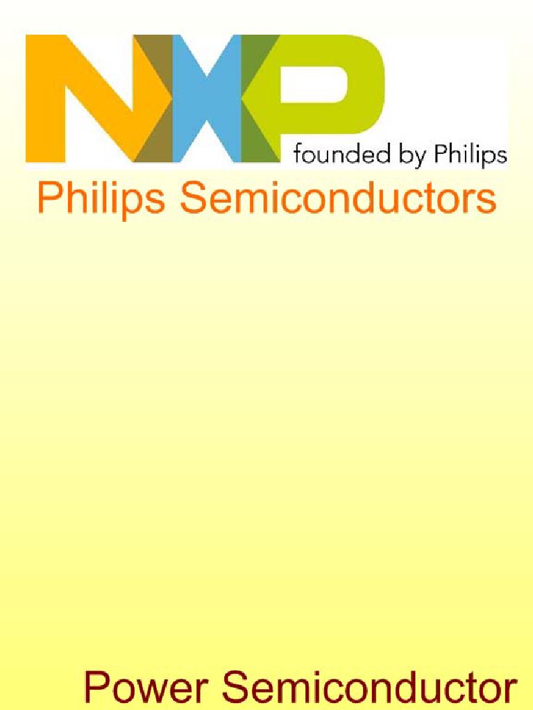 Power Semiconductor Applications - Philips-NXP | PDF | Field Effect ...