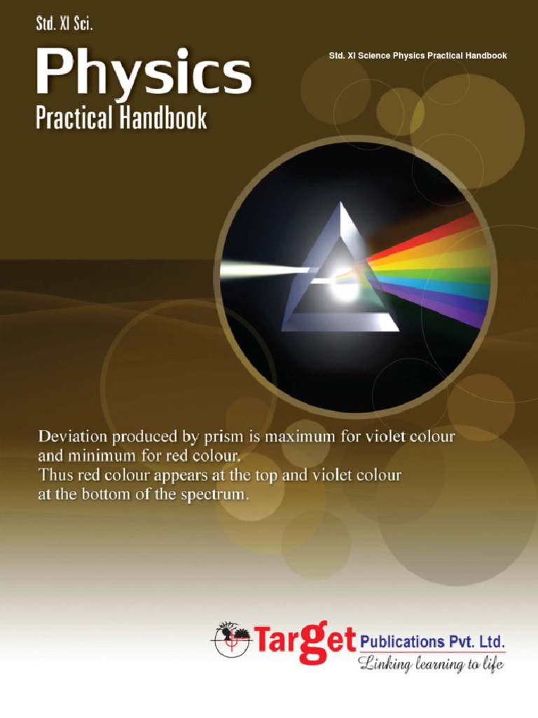 STD Xi Physics Practical Handbook | PDF | Lens (Optics) | Natural Philosophy