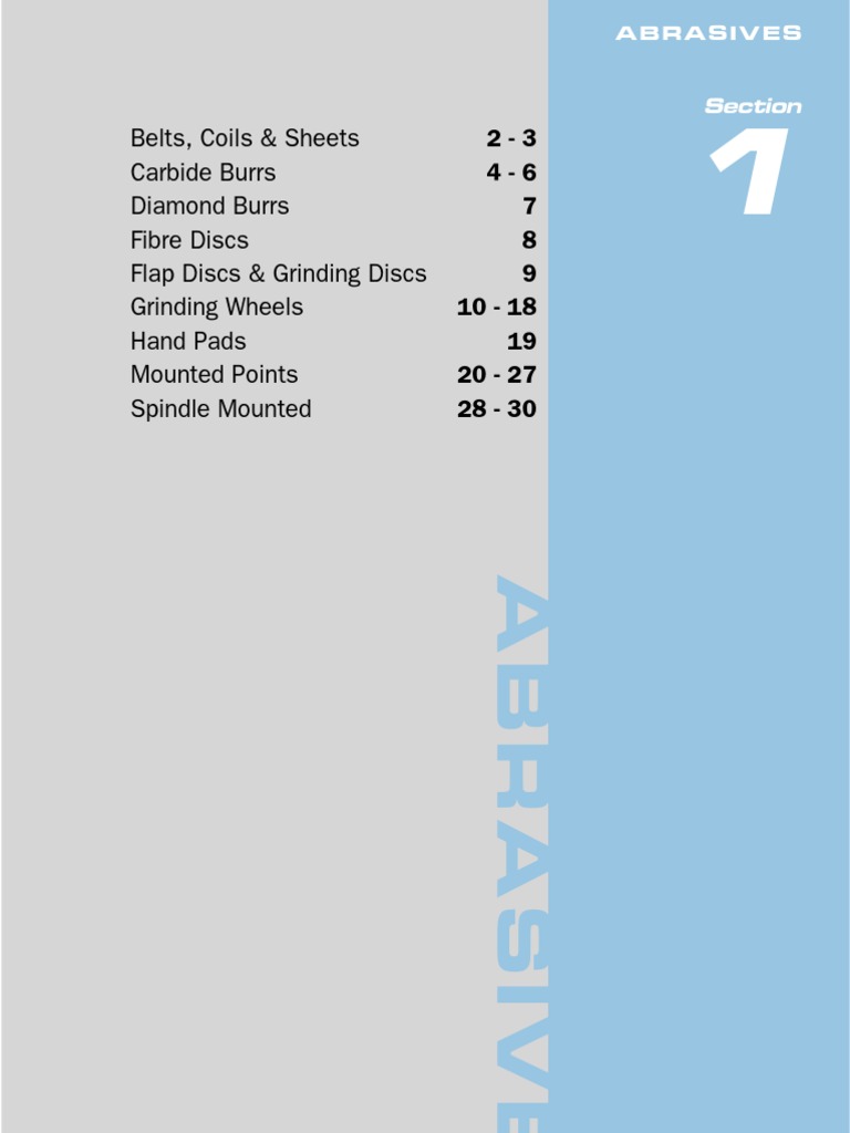 Engineers Reference Handbook | PDF | Grinding (Abrasive Cutting) | Abrasive