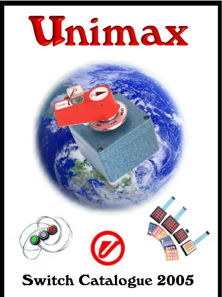 Uni Max Catalogue | PDF | Switch | Lock (Security Device)