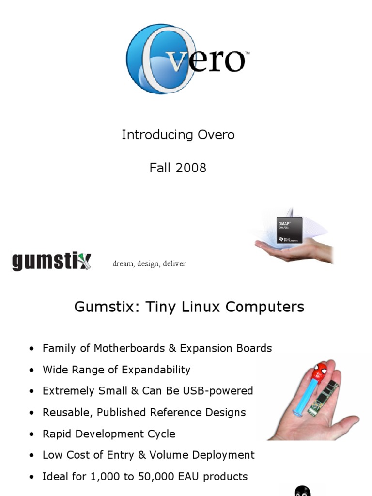 Gordon Kruberg of Gumstix Presentation at Stanford Open Source Group ...