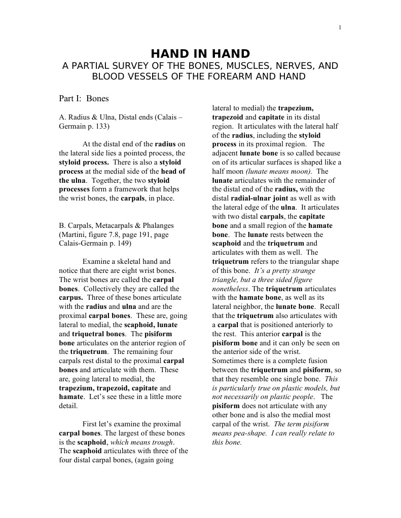 19hand in Hand-1 | PDF | Thumb | Hand