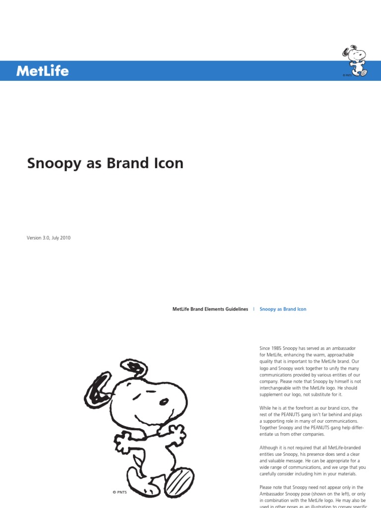 Snoopy Brand Con v3 | PDF