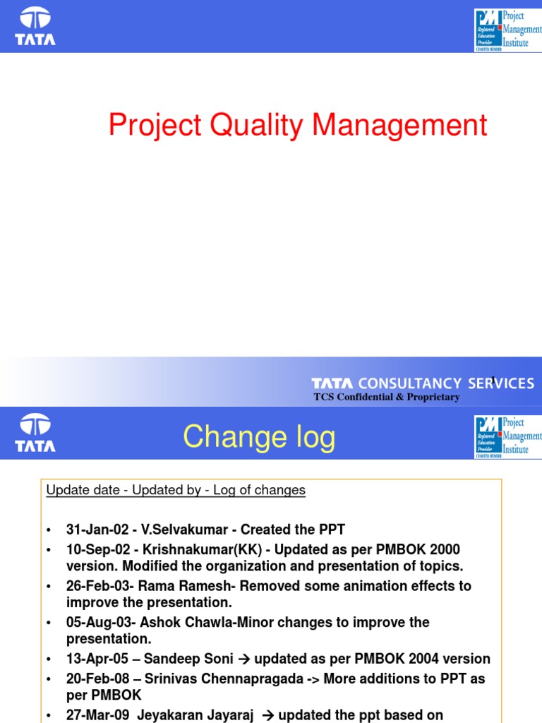 5 - Project Quality Management | PDF | Quality Assurance | Project ...
