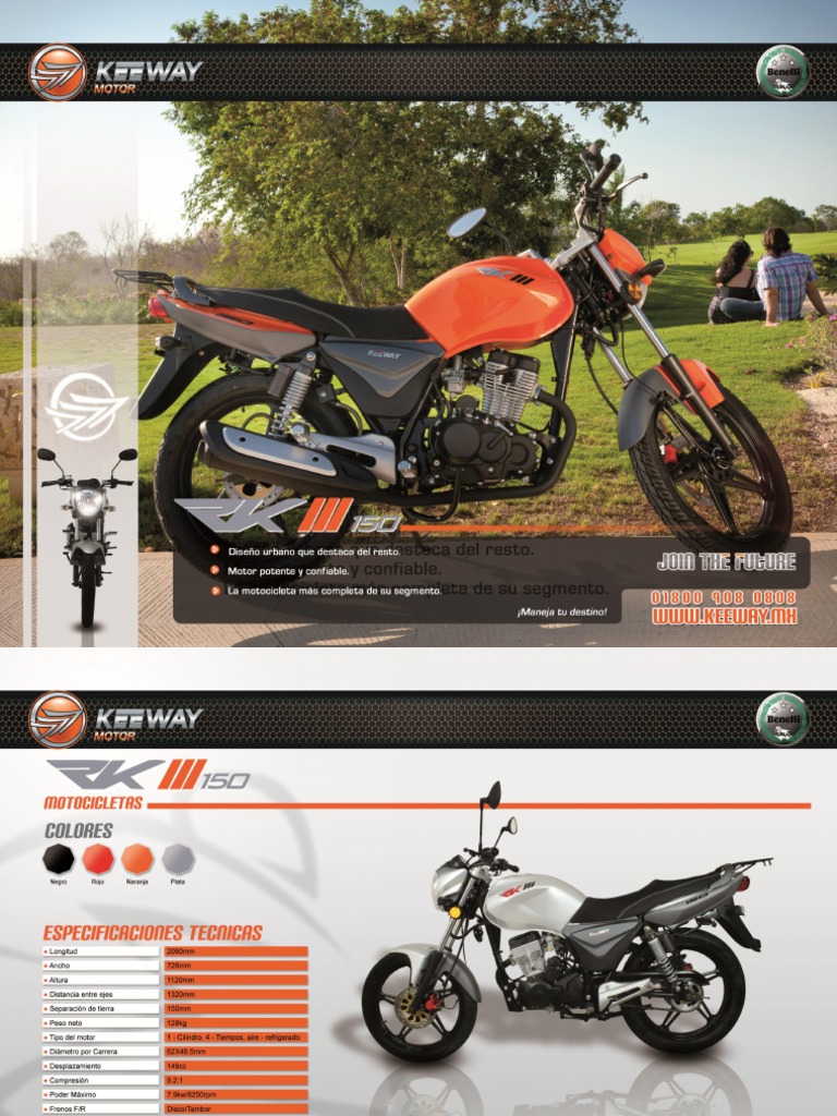 Ficha Tecnica RKIII 150 CC | PDF