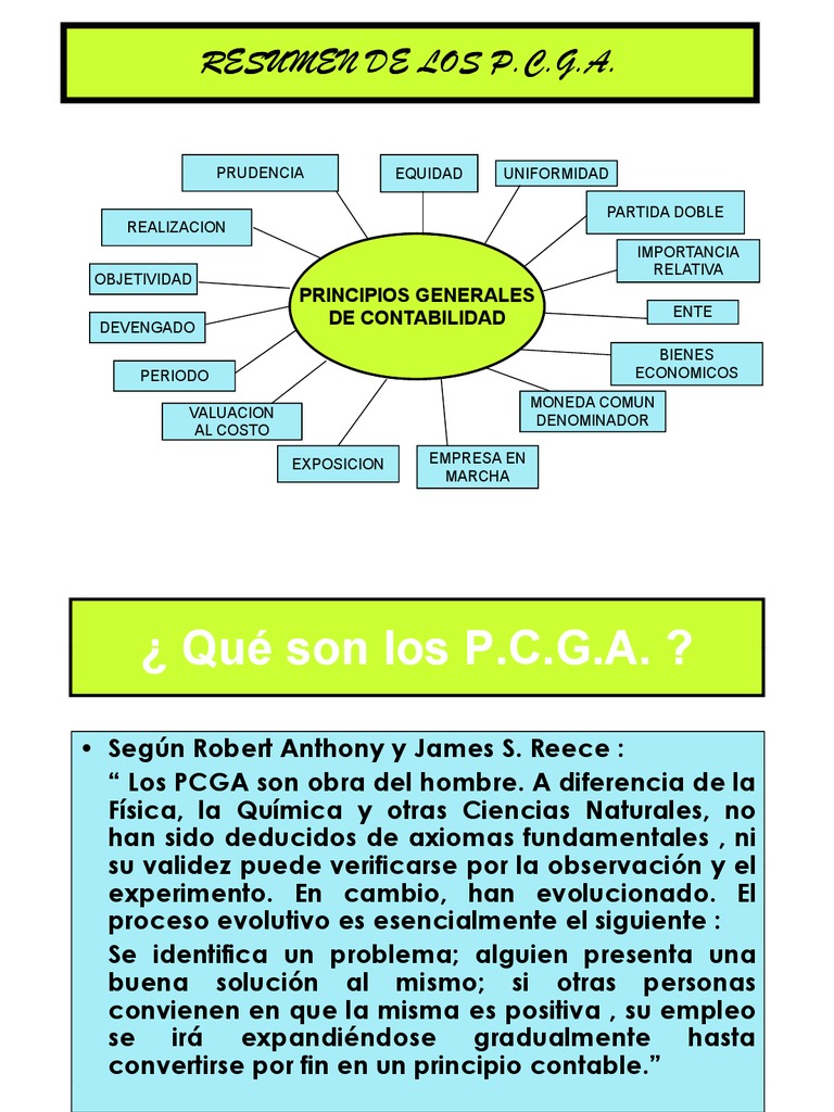 Explicación PCGA Con CAsos (Modo de Compatibilidad) PDF | PDF | Devengo | Contabilidad