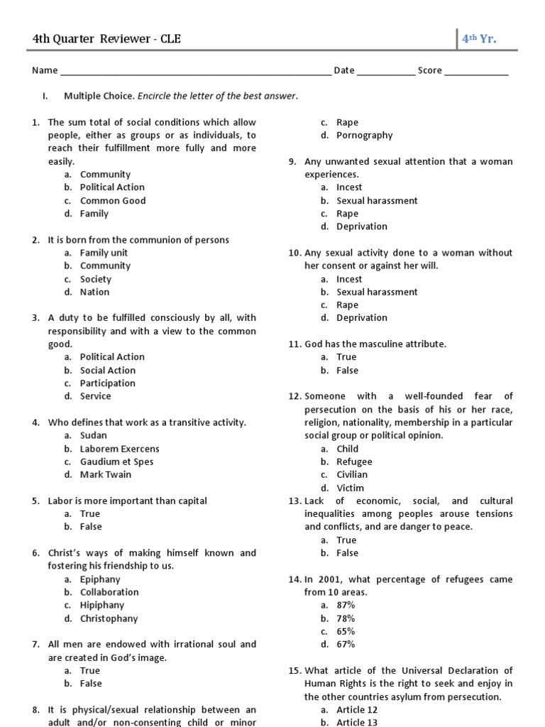 Cle Reviewer | Restorative Justice | Crimes