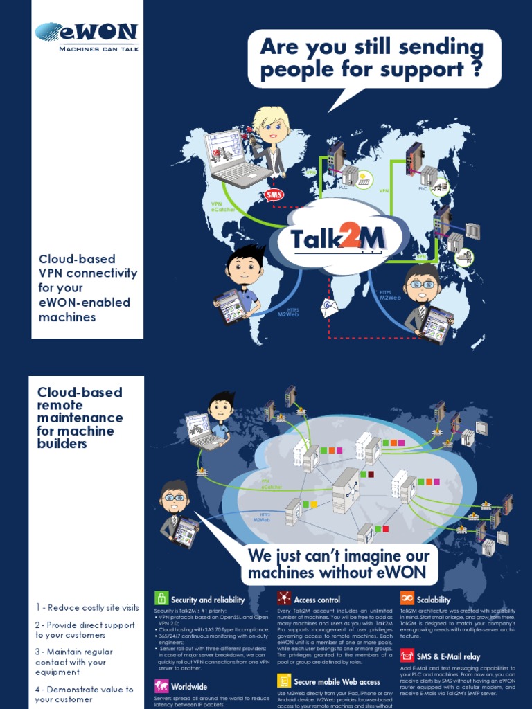 Talk2M Cloud VPN for Remote Access | PDF | Virtual Private Network ...