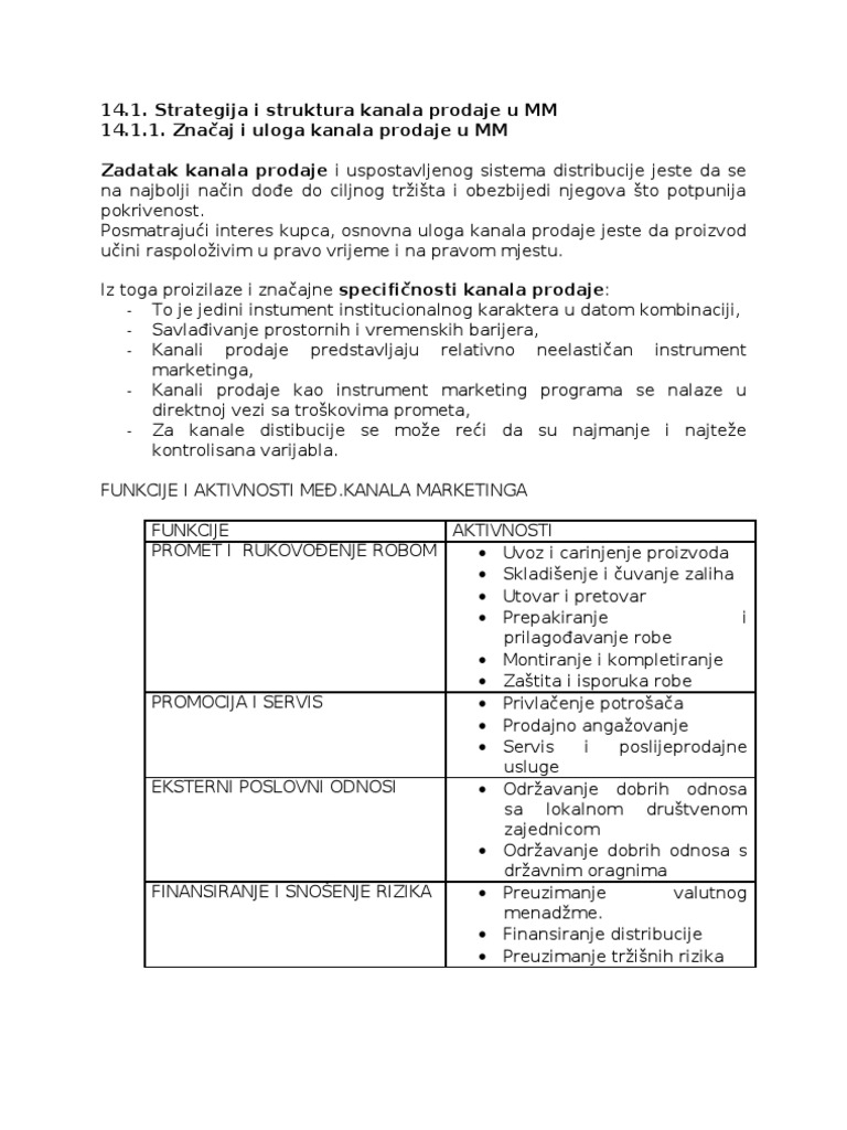 Distribucija | PDF