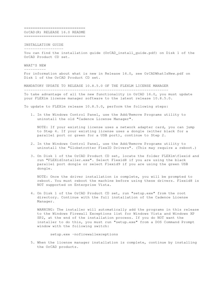 Readme | PDF | Installation (Computer Programs) | Ibm Pc Compatibles