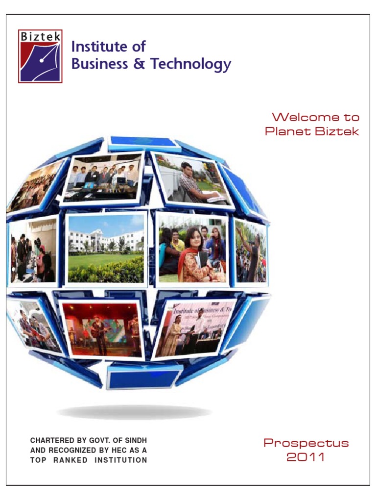 Biztek Prospectus 1 | PDF | University And College Admission | Course Credit