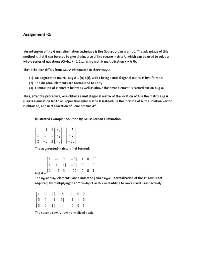 Assignment 2 | PDF | Matrix (Mathematics) | Theoretical Computer Science