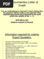 UCP 600 (Article 17) .Ppt.. Simran | PDF | Letter Of Credit | Invoice