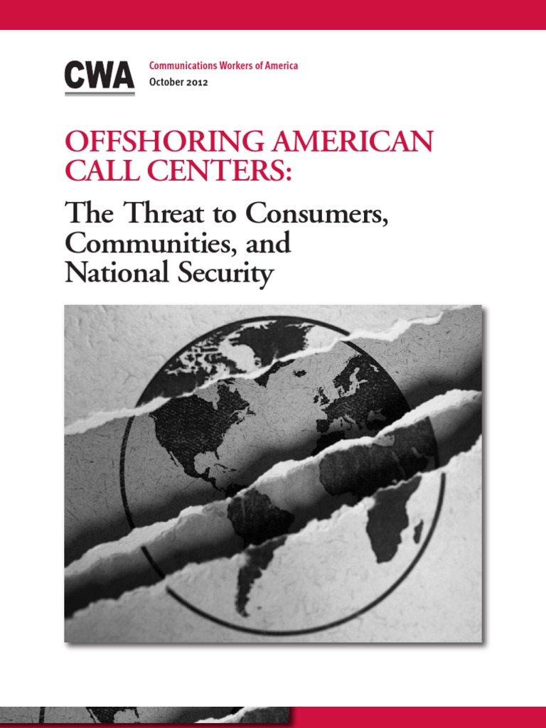 Offshoring Call Centers: Risks & Legislation | PDF | Offshoring | Call ...