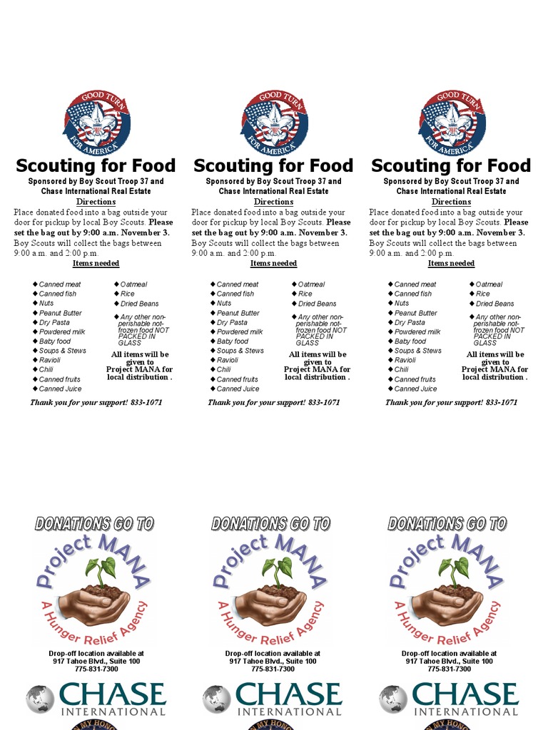 Scouting For Food 2012 | PDF | Scouting | Foods