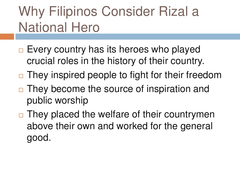 Why Rizal is the Philippine National Hero | PDF | Science ...
