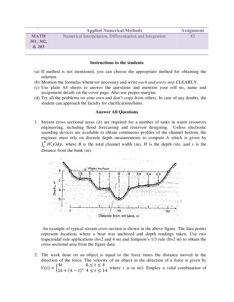 Numerical Interpolation Differentiation and Integration | PDF ...