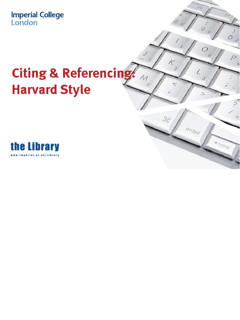 Harvard Referencing | PDF