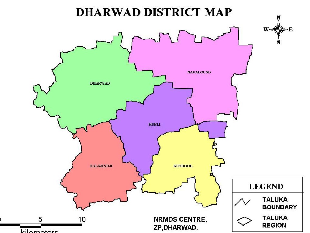 Dharwad District Overview and Map | PDF