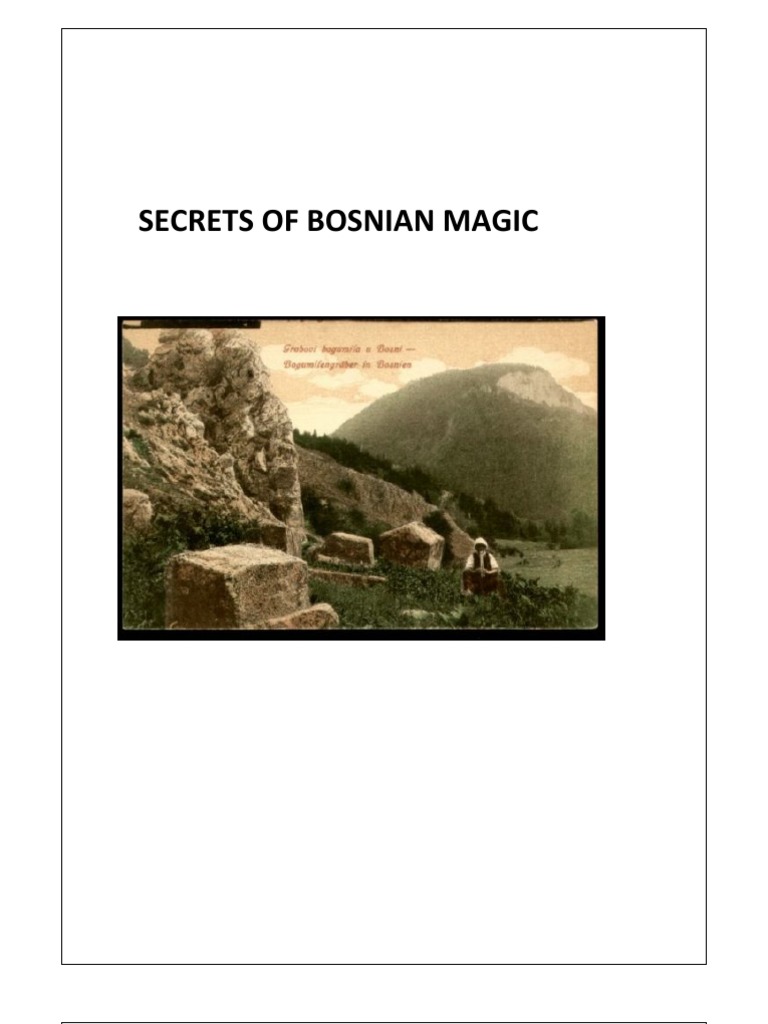 Secrets of Bosnian Magic | PDF | Magic (Paranormal) | Bosnia And ...