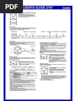 G-Shock Model 3357 Operation Guide | PDF | Daylight Saving Time | Time