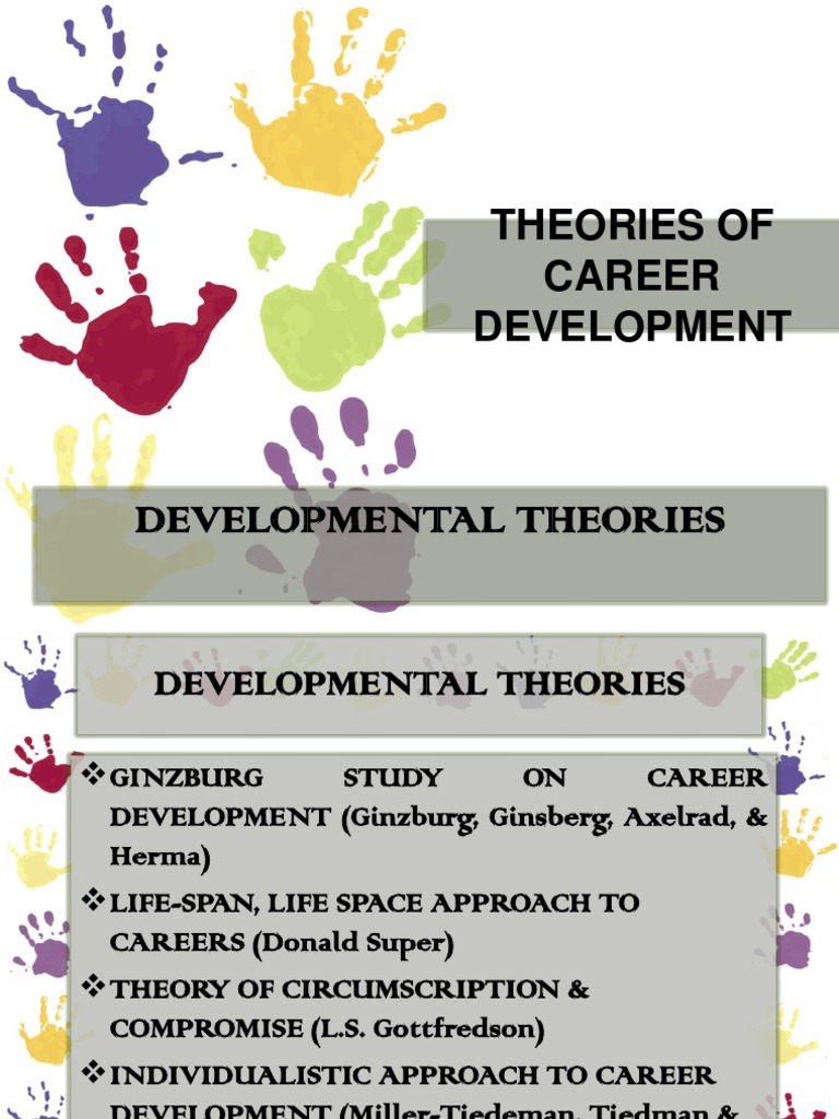 Developmental Theories of Career Development | PDF | Self Concept | Self