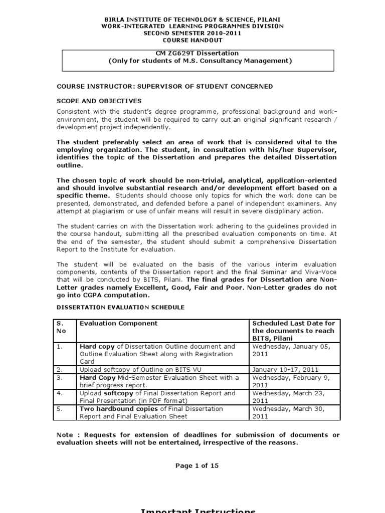 Bits DLPD Dissertation Report Template1 | PDF | Thesis | Citation