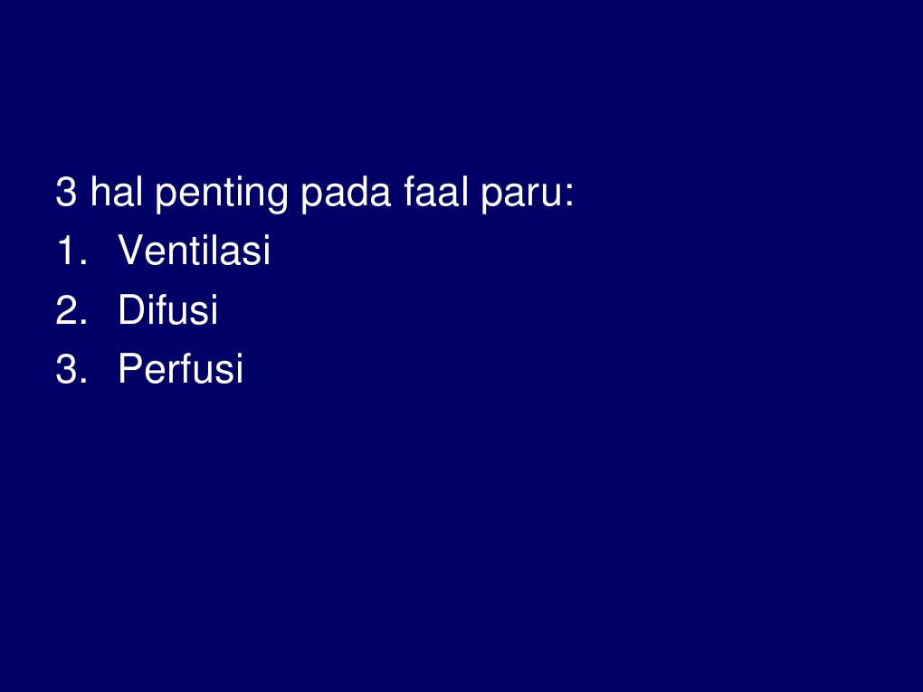 Faal Paru: Ventilasi, Difusi, Perfusi | PDF | Social Science | Science ...