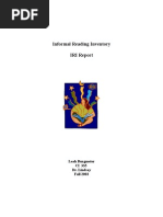 Informal Reading Inventory | Reading Comprehension | Reading (Process)