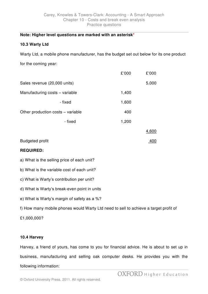 Ch10 Questions | PDF | Marketing | Market (Economics)