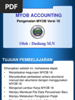 Pengenalan Myob Accounting 18 | PDF