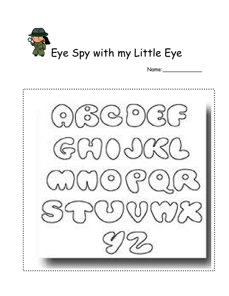 Eye Spy With My Little Eye | PDF