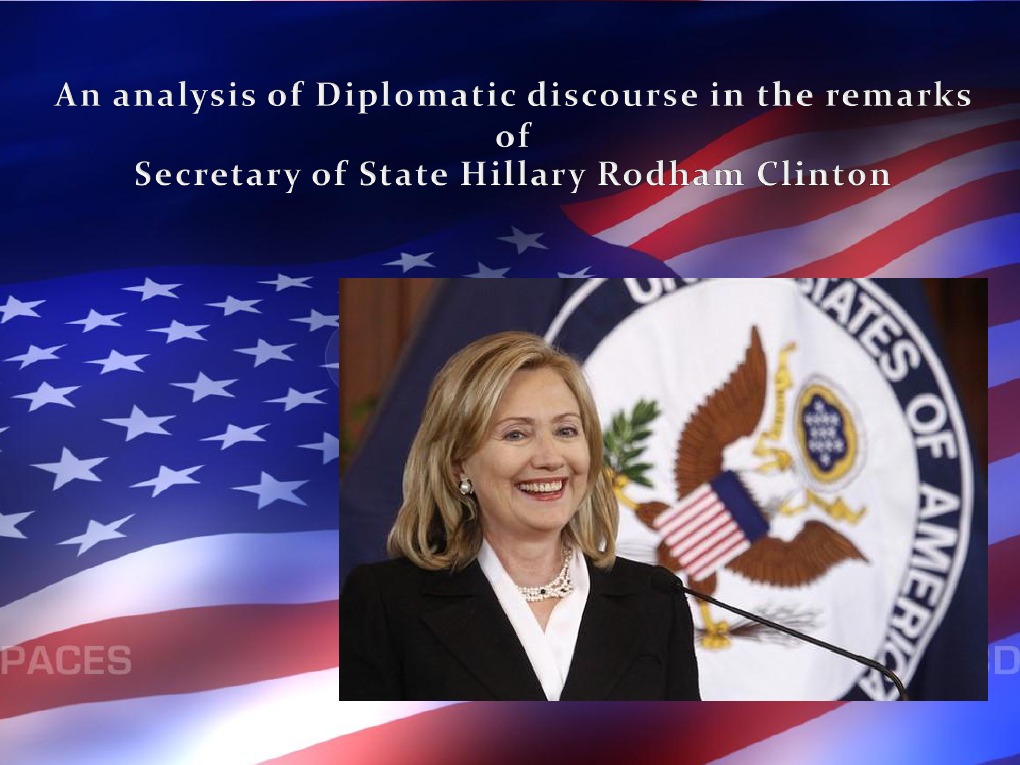 An Analysis of Diplomatic Discourse in The Remarks | PDF | Extremism ...