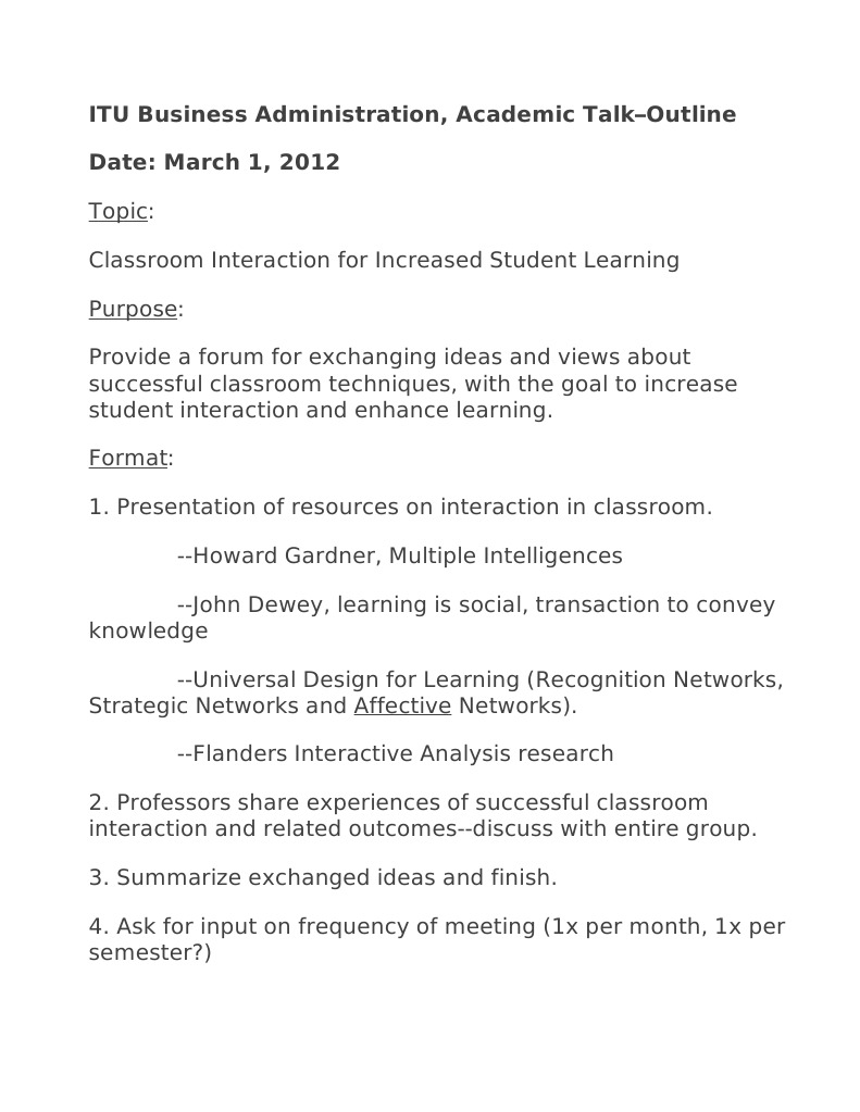 Academic Talk and Resources | PDF | John Dewey | Psychology