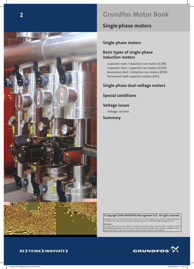 Single-Phase Motor Types Explained | PDF | Electric Motor | Mains ...