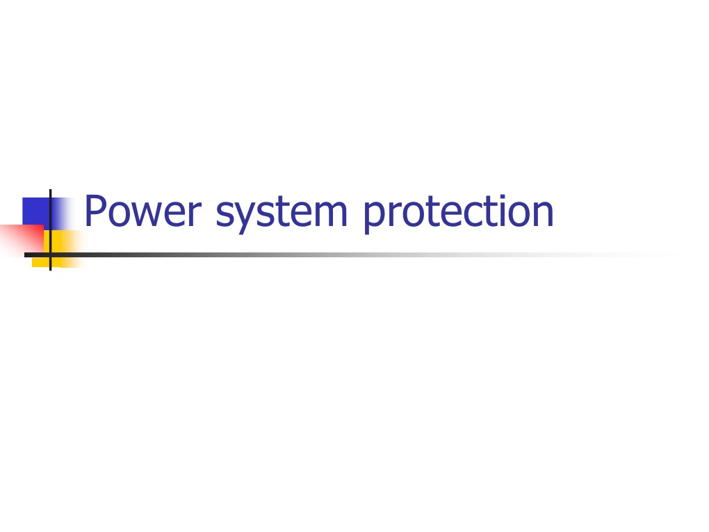 Power System Protection | PDF | Relay | Electric Power System