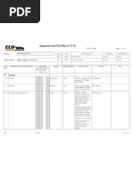 Itp & Check List For Earthing and Lightning Protection System Rev 03 ...