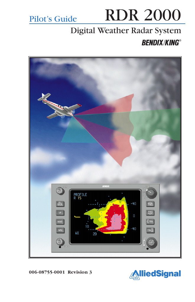 RDR 2000 Pilots Guide | Radar | Thunderstorm