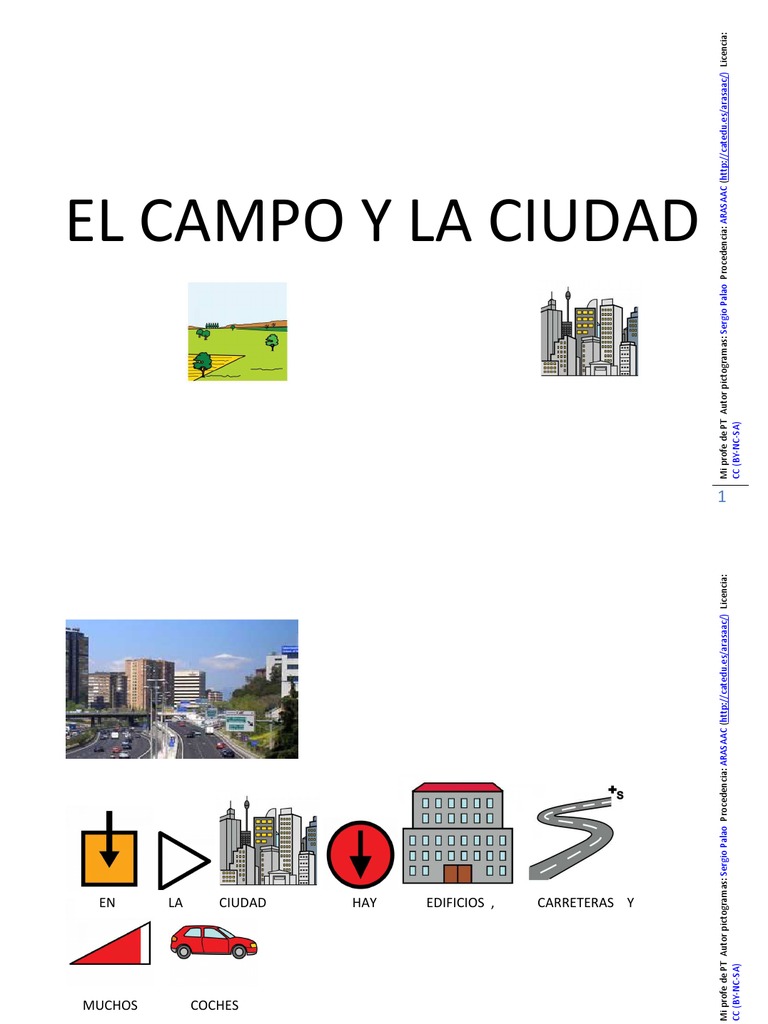 El Campo y La Ciudad, 4 Años Ed Inf | PDF
