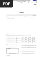 Disputing a Civil Claim in Alberta | PDF | Politics | Law