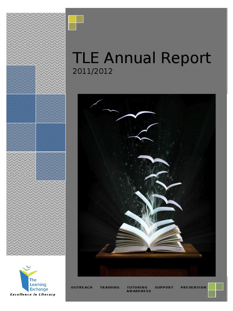 TLE Annual Report 2011-2012 Summary | PDF | Literacy | Libraries