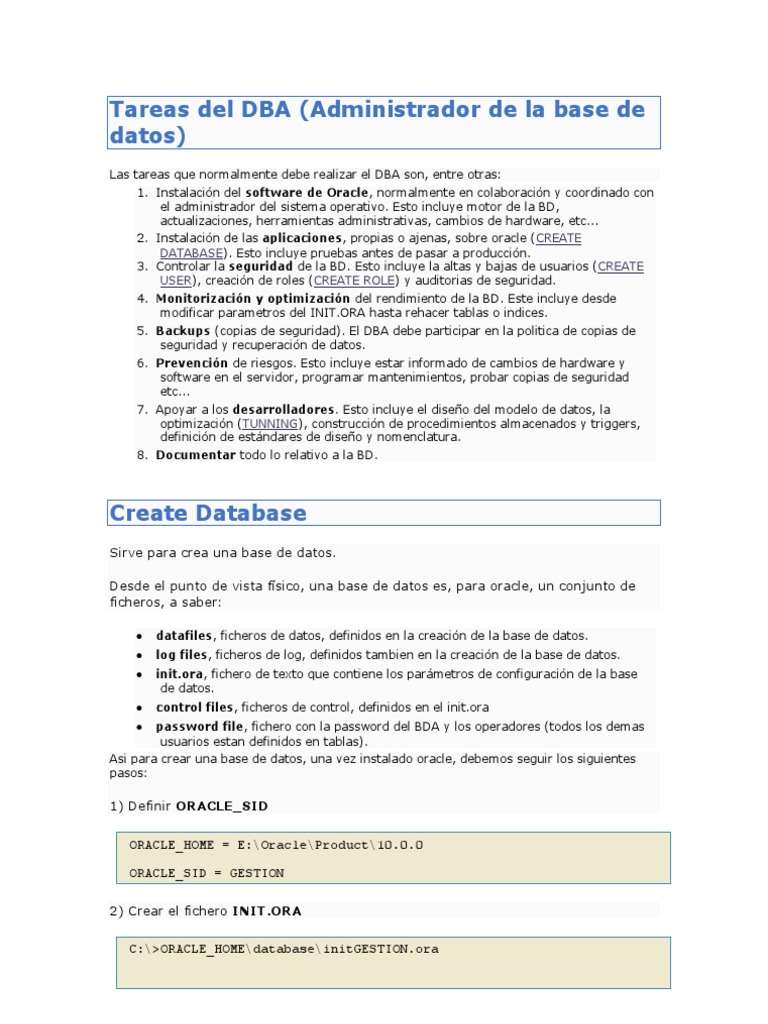 Uso de dbms_application_info en Oracle | PDF | SQL | Apoyo