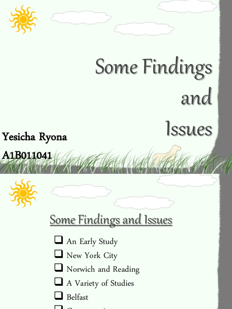 Chapter 7 - Finding Issues | PDF | Percentage | Semiotics