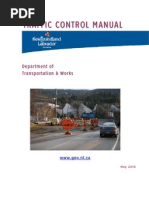 Work Zone Traffic Control Guidelines For Maintenance | PDF | Traffic | Lane