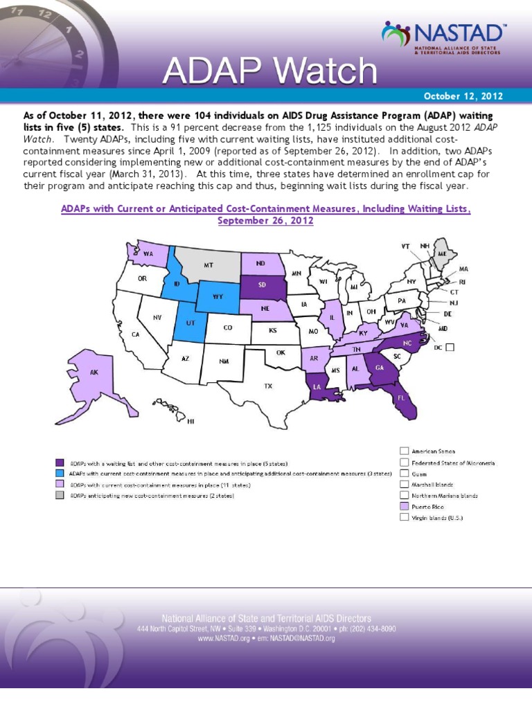 Nastad Adap Watch - October 2012 | PDF | Race And Ethnicity In The ...