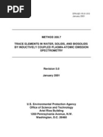 EPA Method 6010B | PDF | Detection Limit | Spectrum