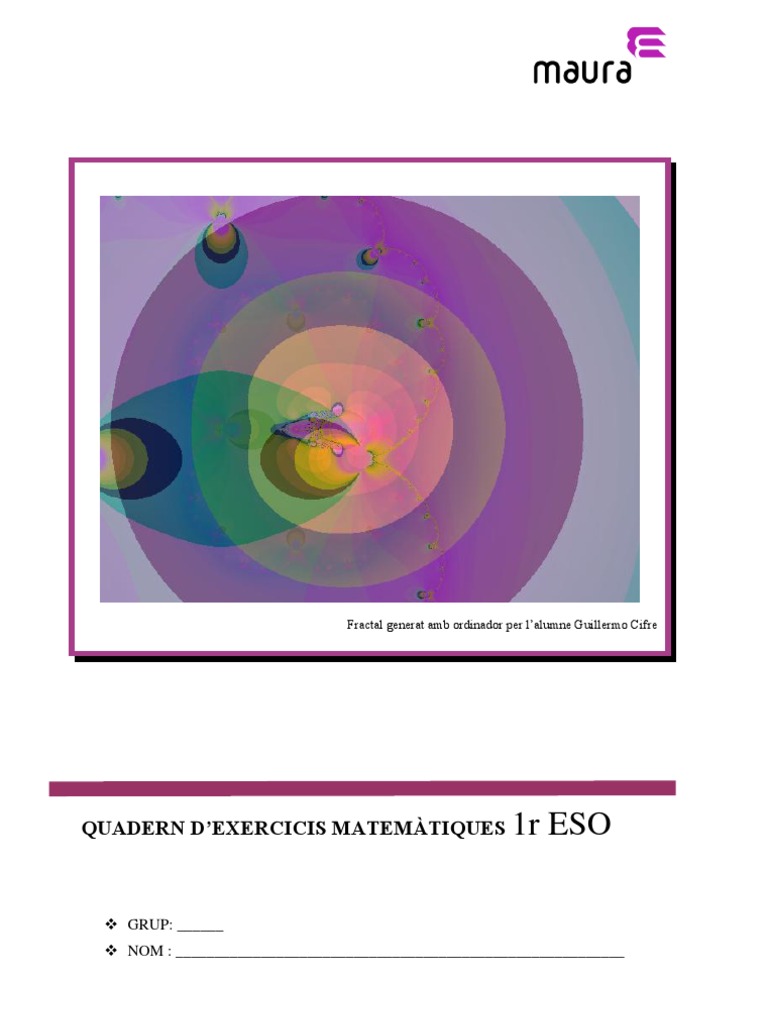 Quadernet 1r ESO | PDF