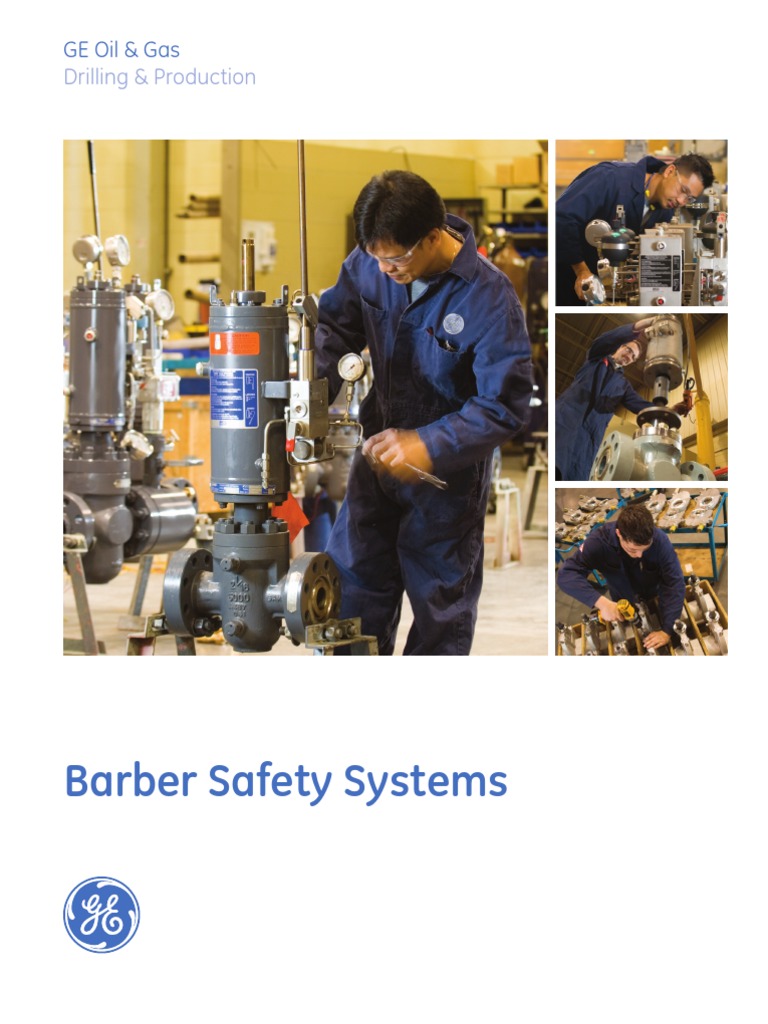 09-0217 Rev 1 Barber Safety Systems Brochure | PDF | Valve | Actuator