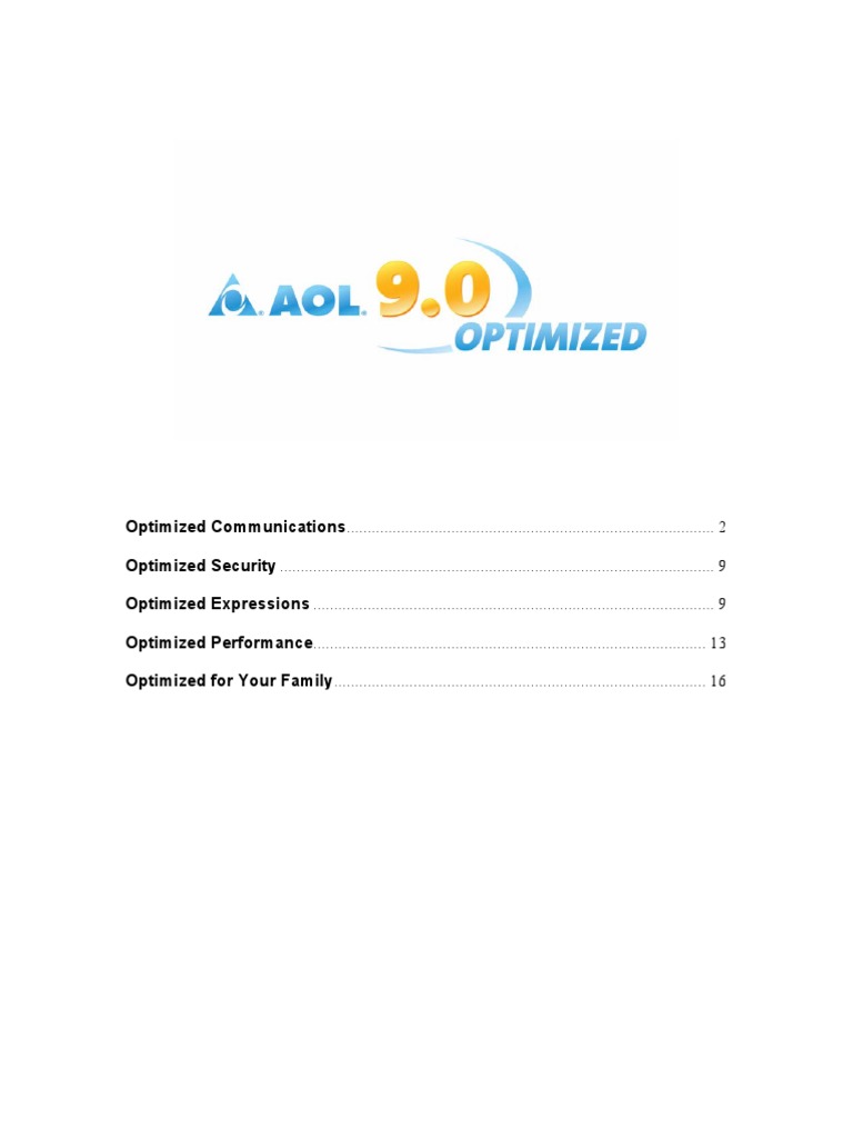 AOL Quick Reference Guide | PDF | Email Spam | Instant Messaging